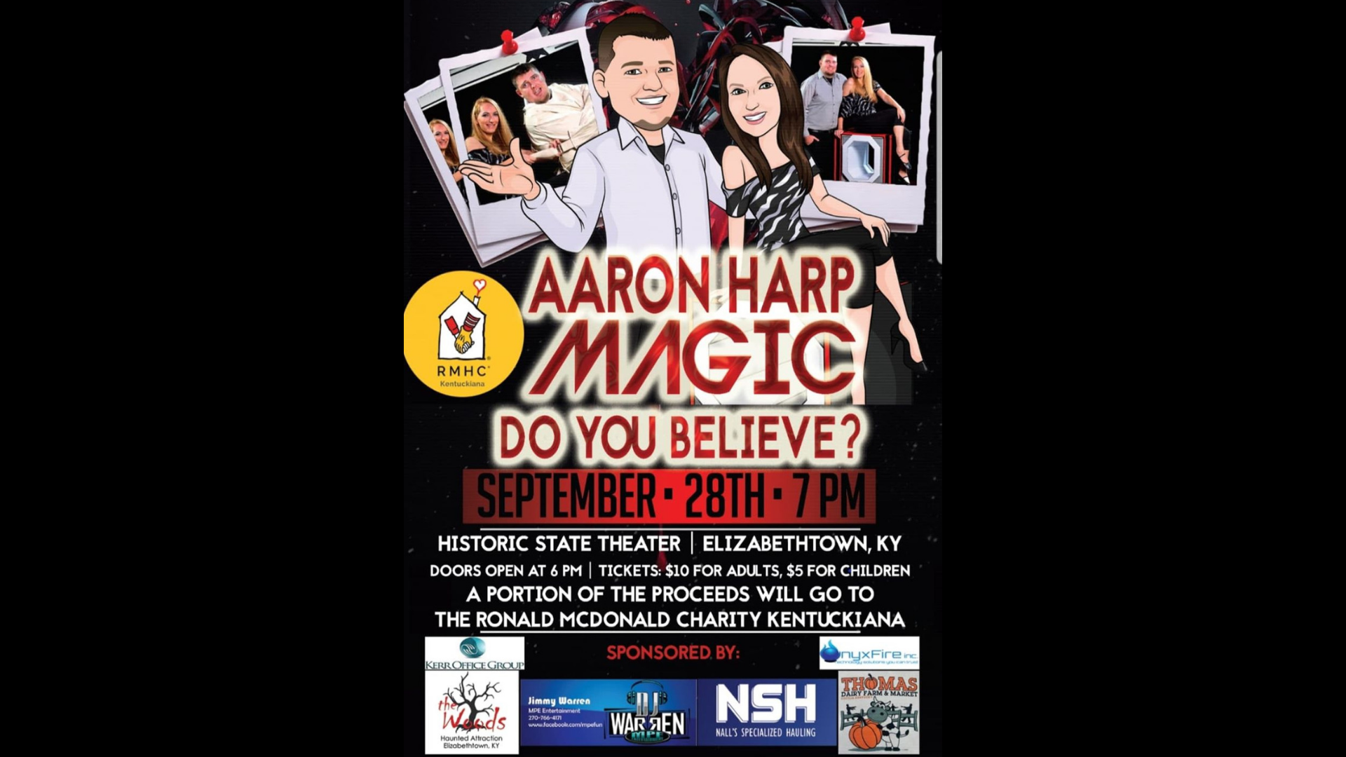 Aaron Harp Magic- Do You Believe?